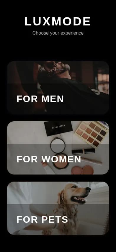 LuxMode Super App