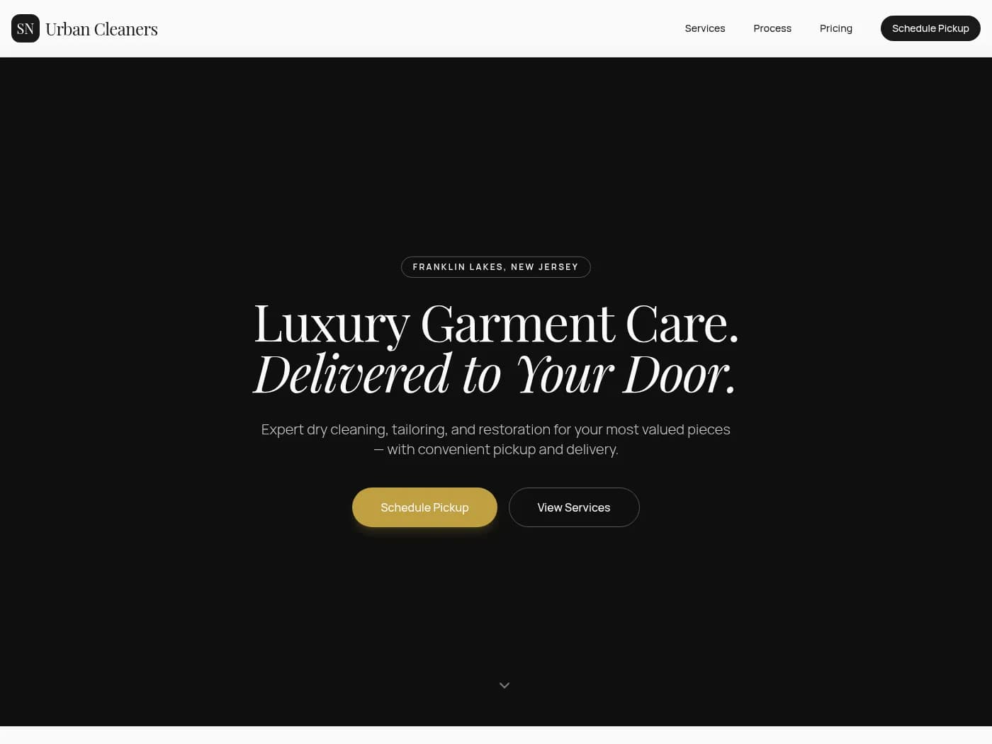 Luxury Dry Cleaner NJ