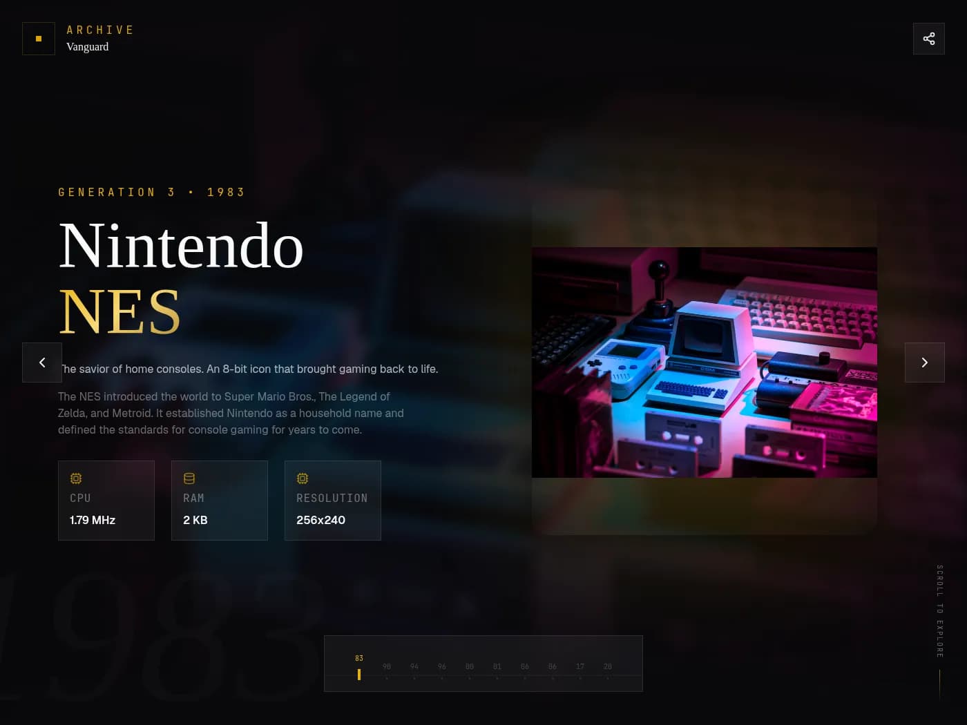 Luxury Console Showcase