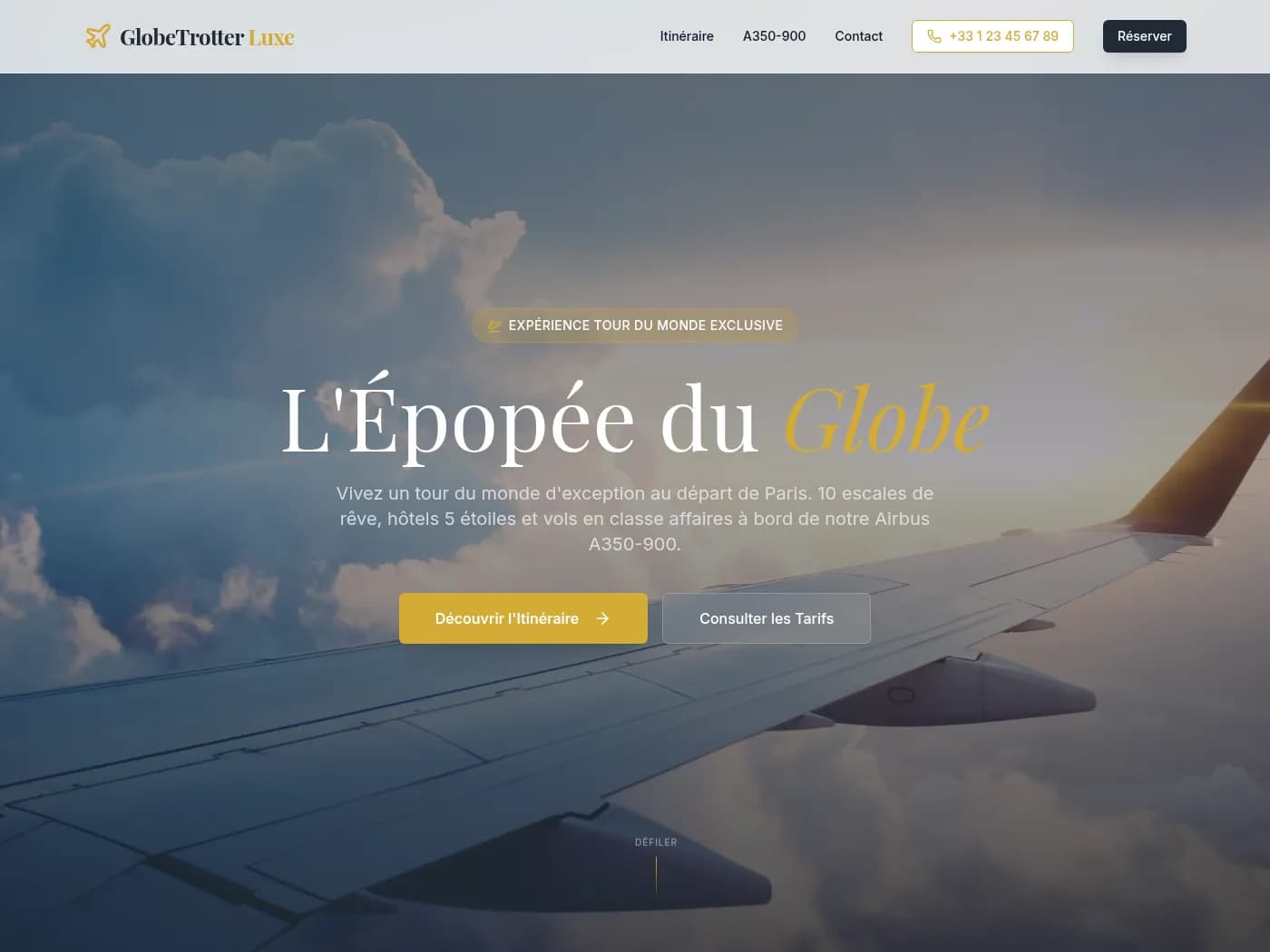 GlobeTrotter Luxe Tours