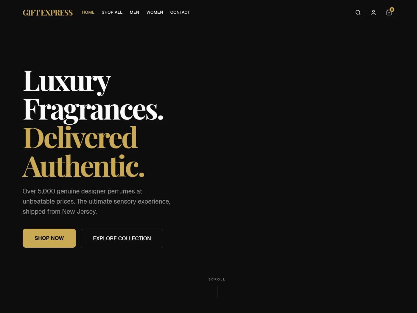 Gift Express 3D Luxury Site
