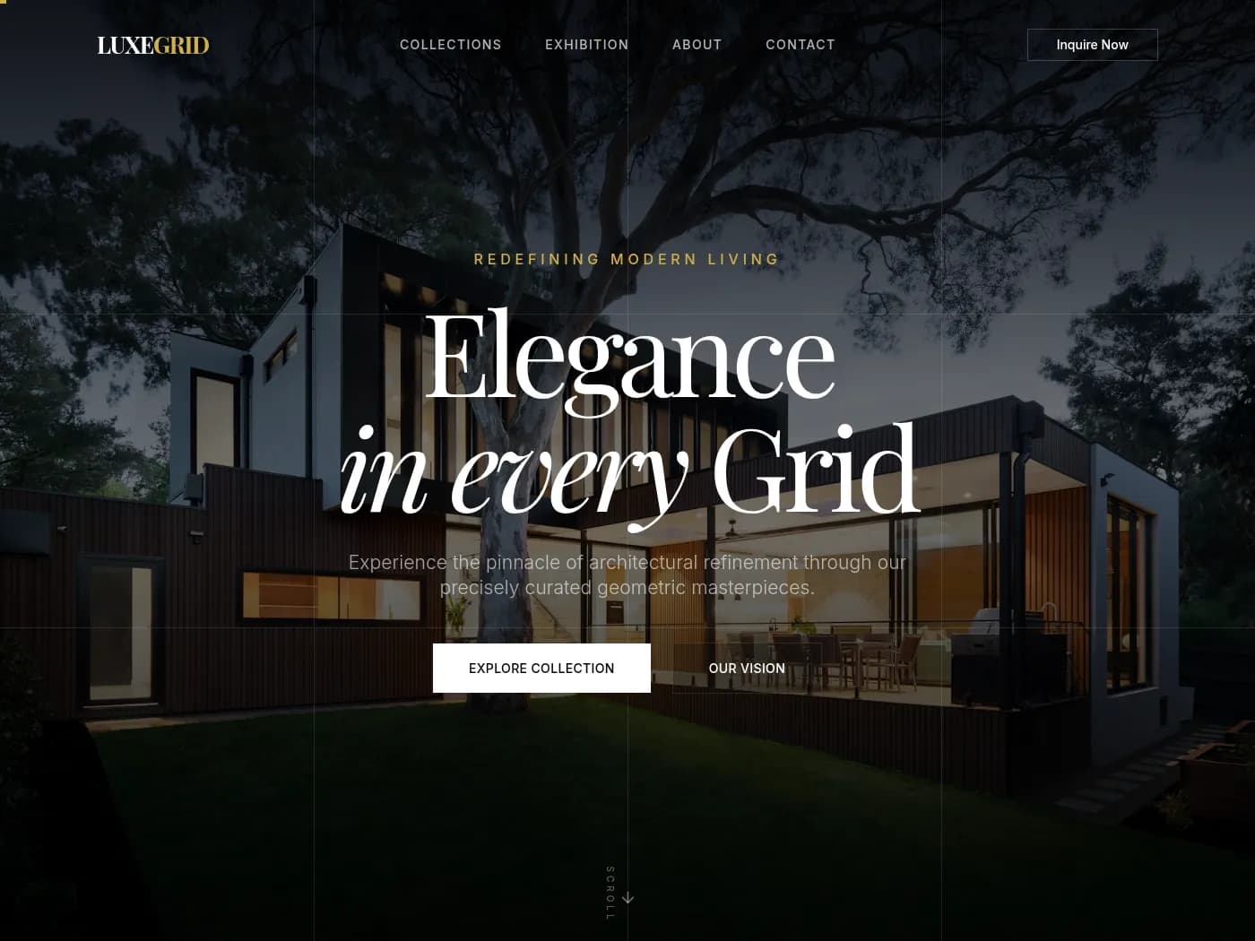 LuxeGrid Web Experience