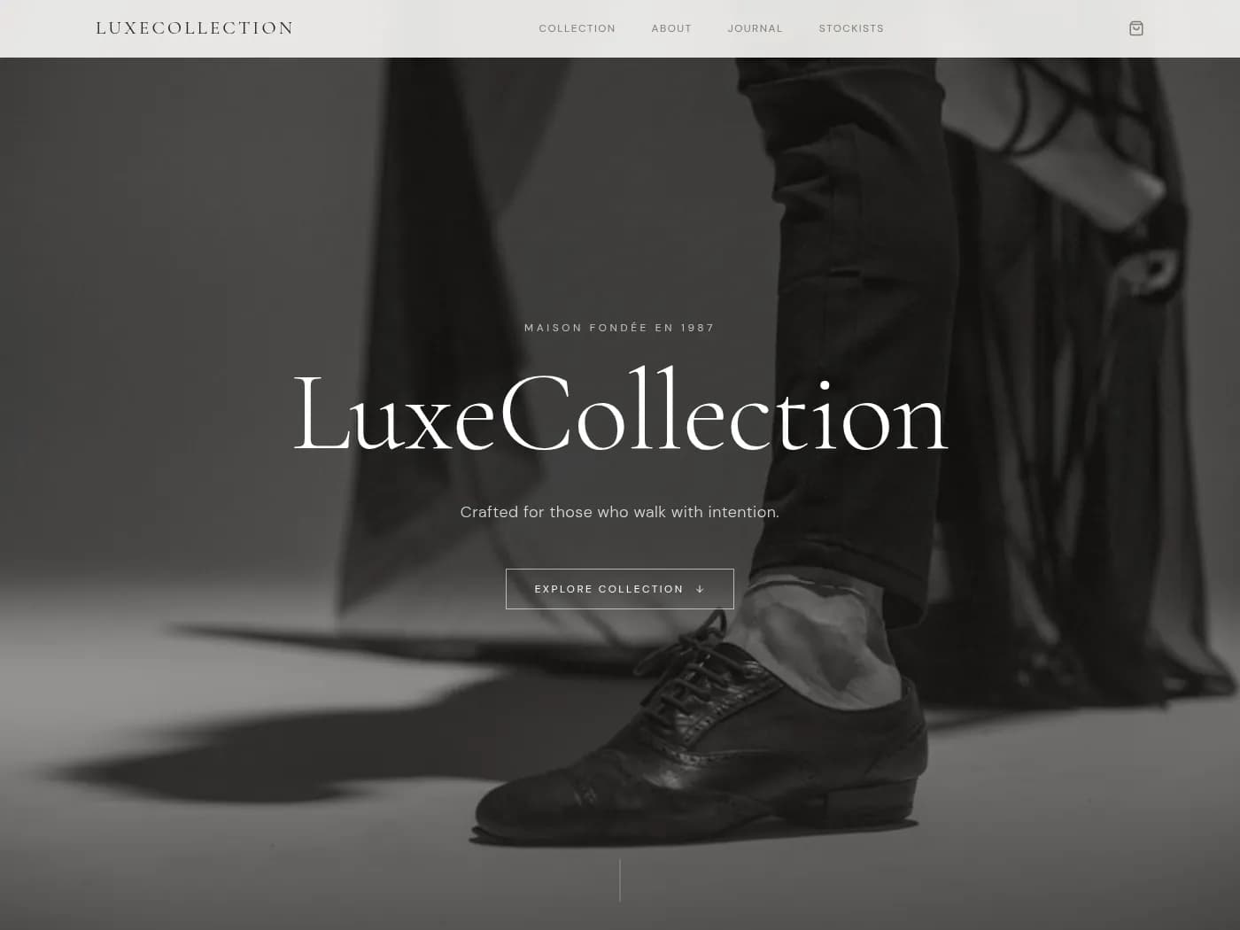 LuxeCollection Landing Page