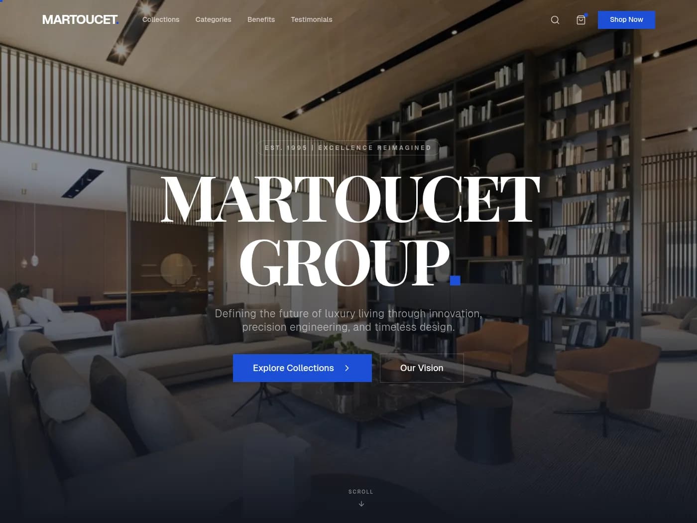 Martoucet Luxe Landing