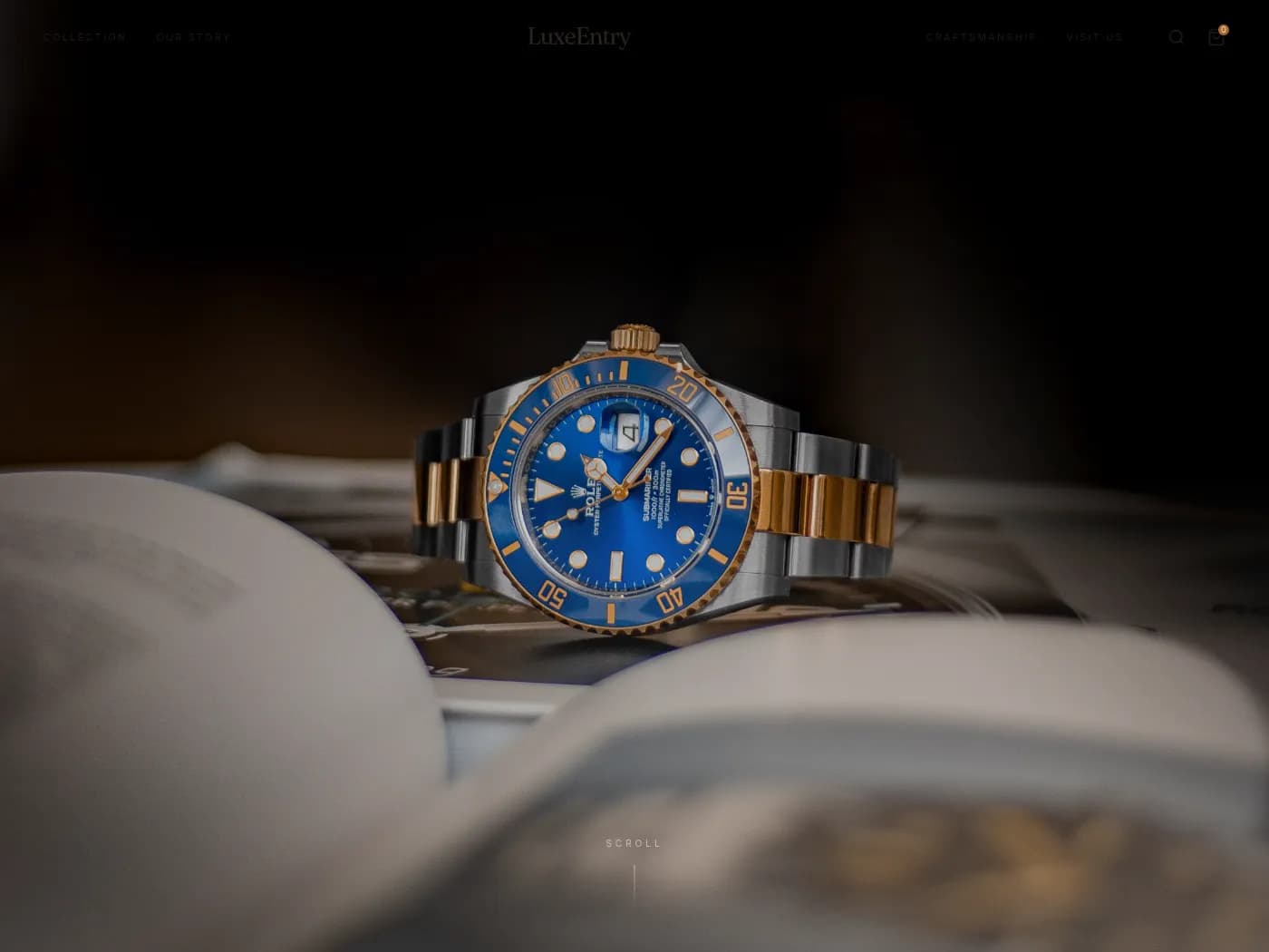 LuxeEntry Landing Page