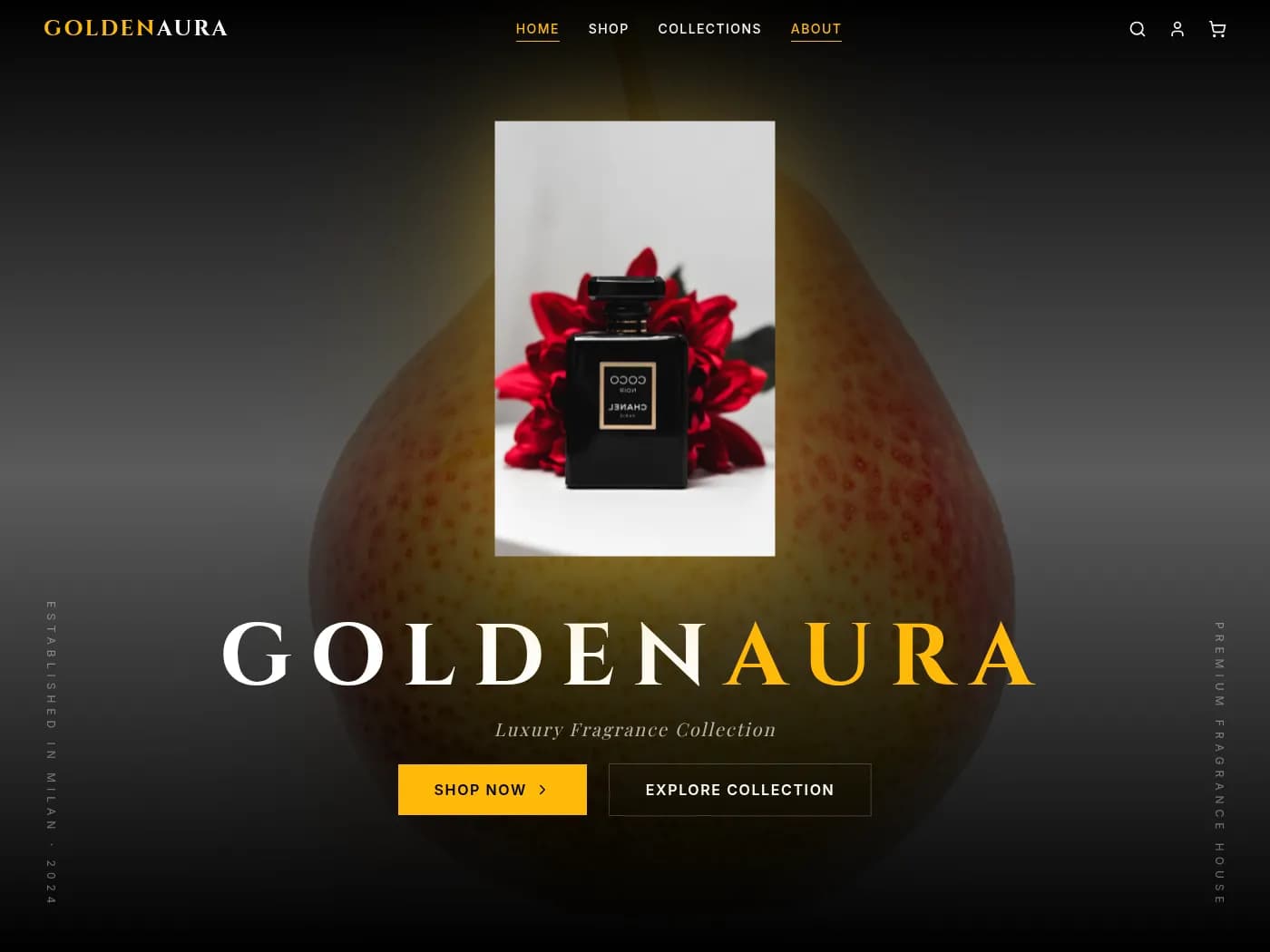 GoldenAura Perfume Boutique