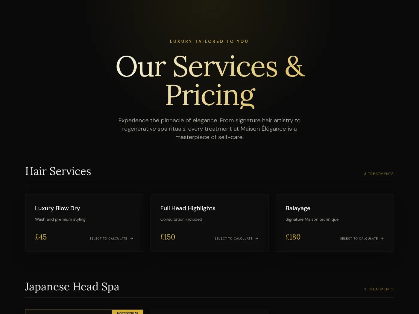 Elegance Pricing Suite