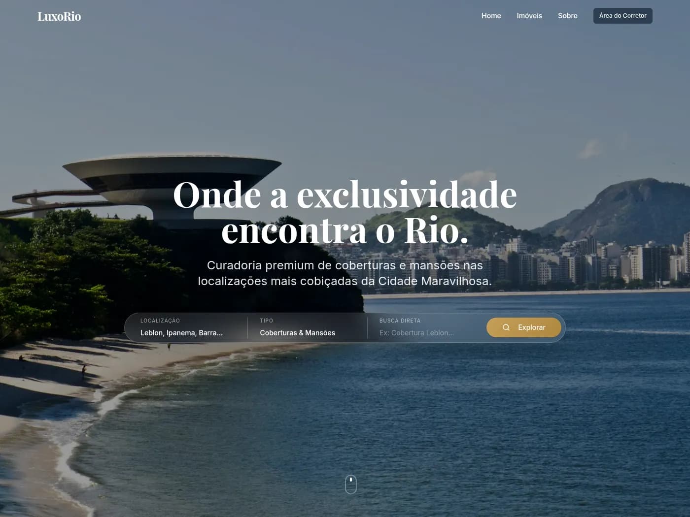 LuxoRio Realty Site