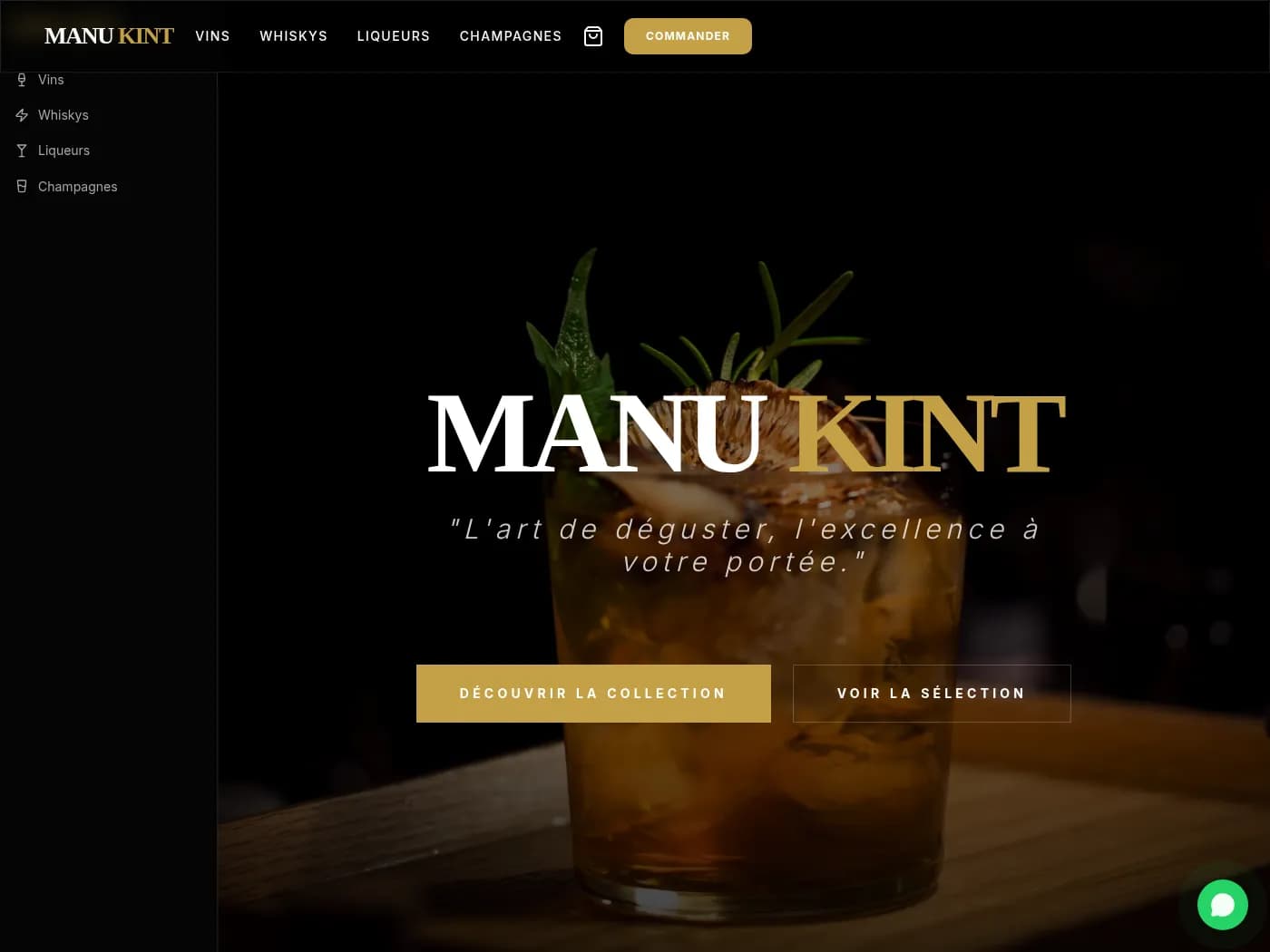 MANU KINT Luxury Spirits