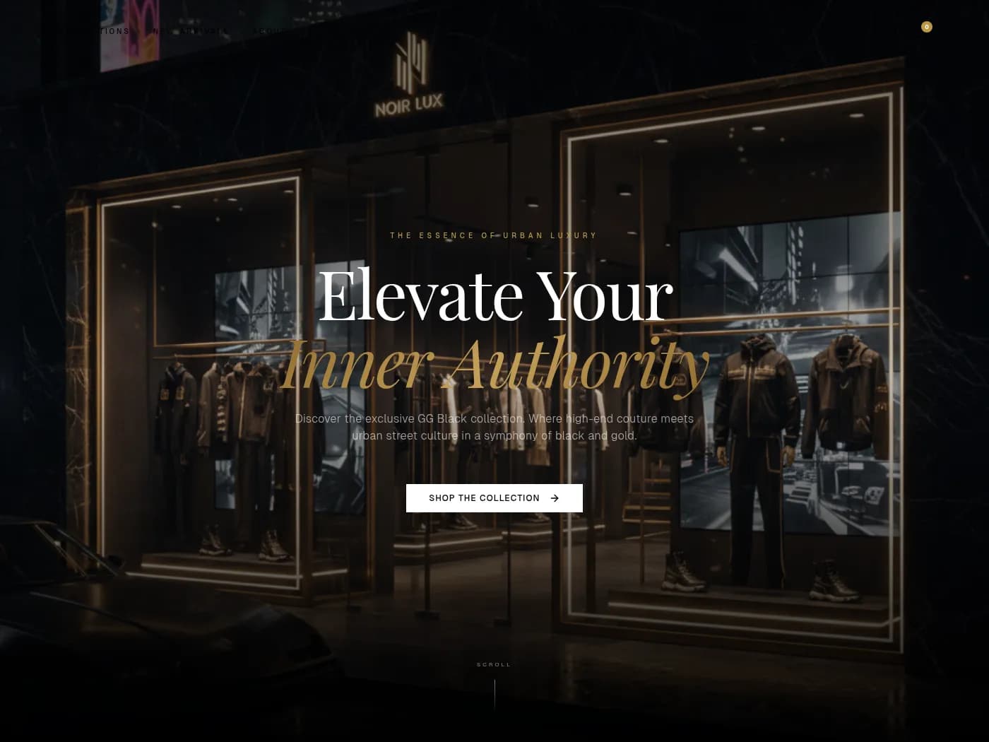 Luxury Storefront Web