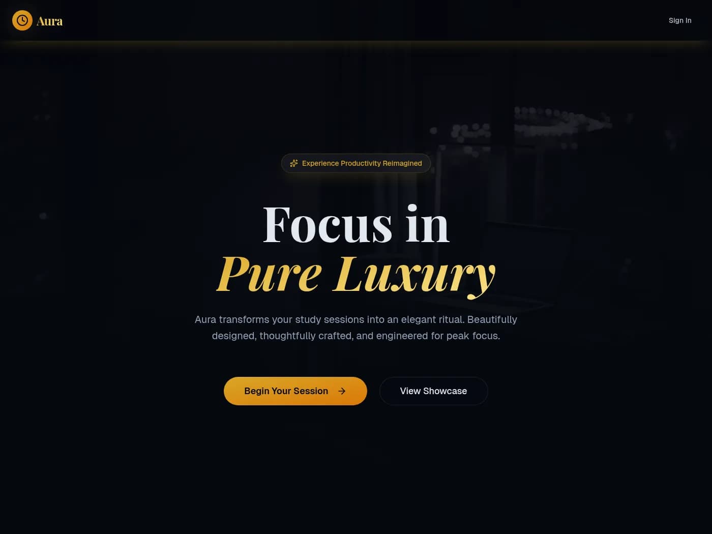 Luxury Study Timer