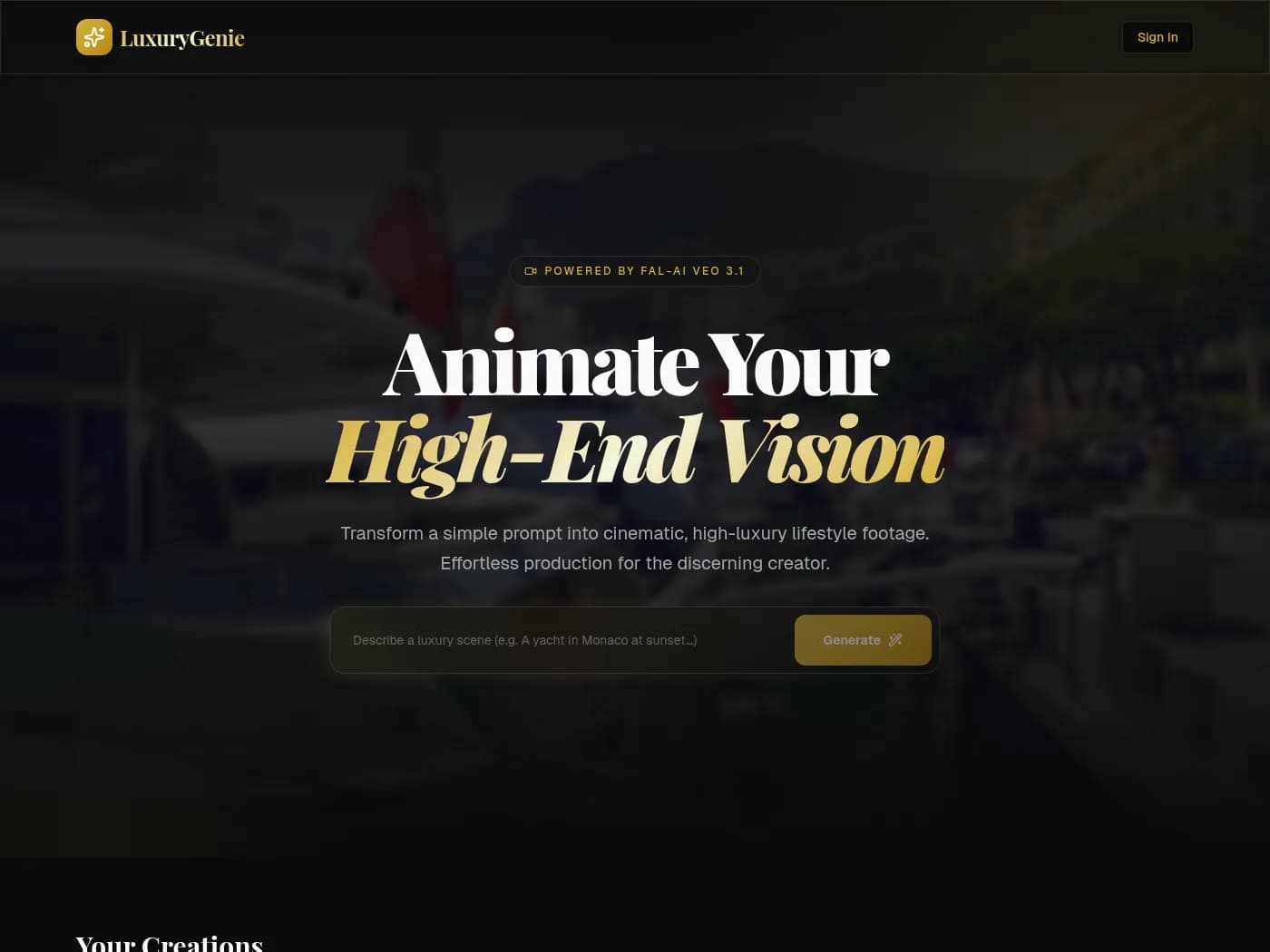 LuxuryVideoGenie