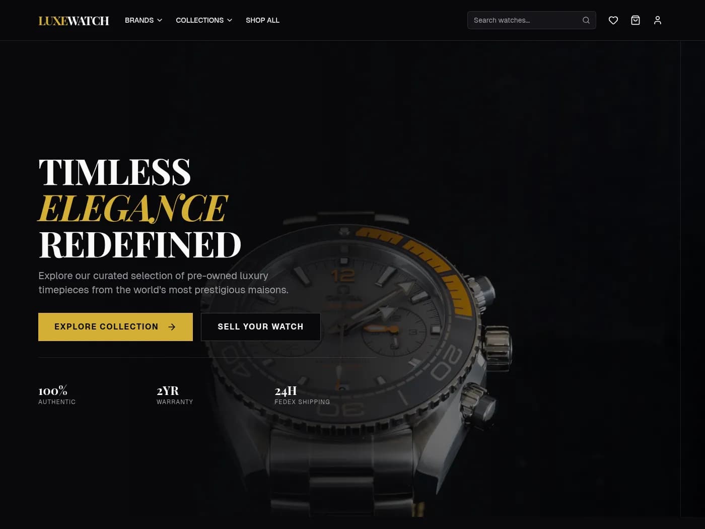 LuxeWatch Marketplace