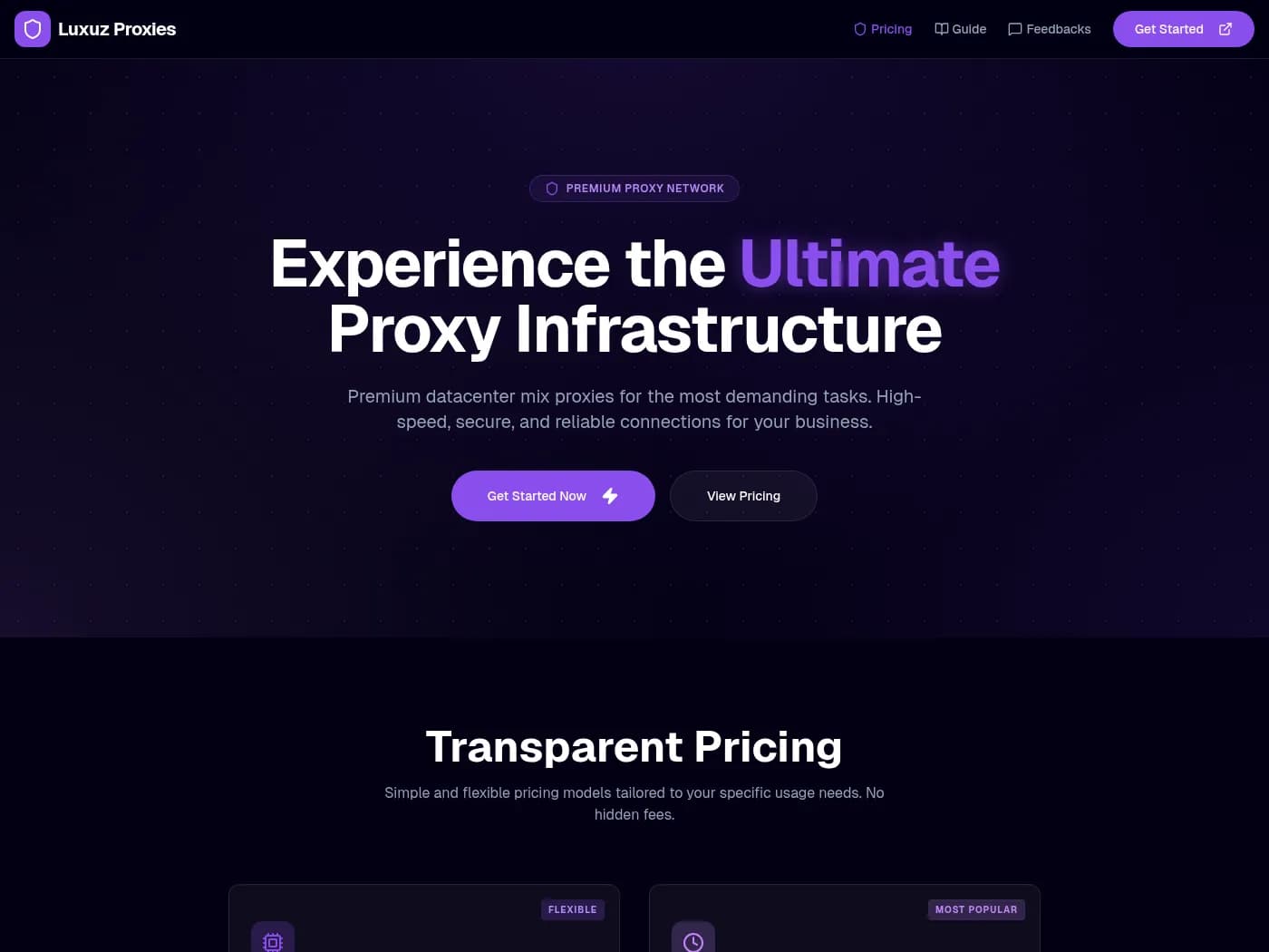 Luxuz Proxies Web