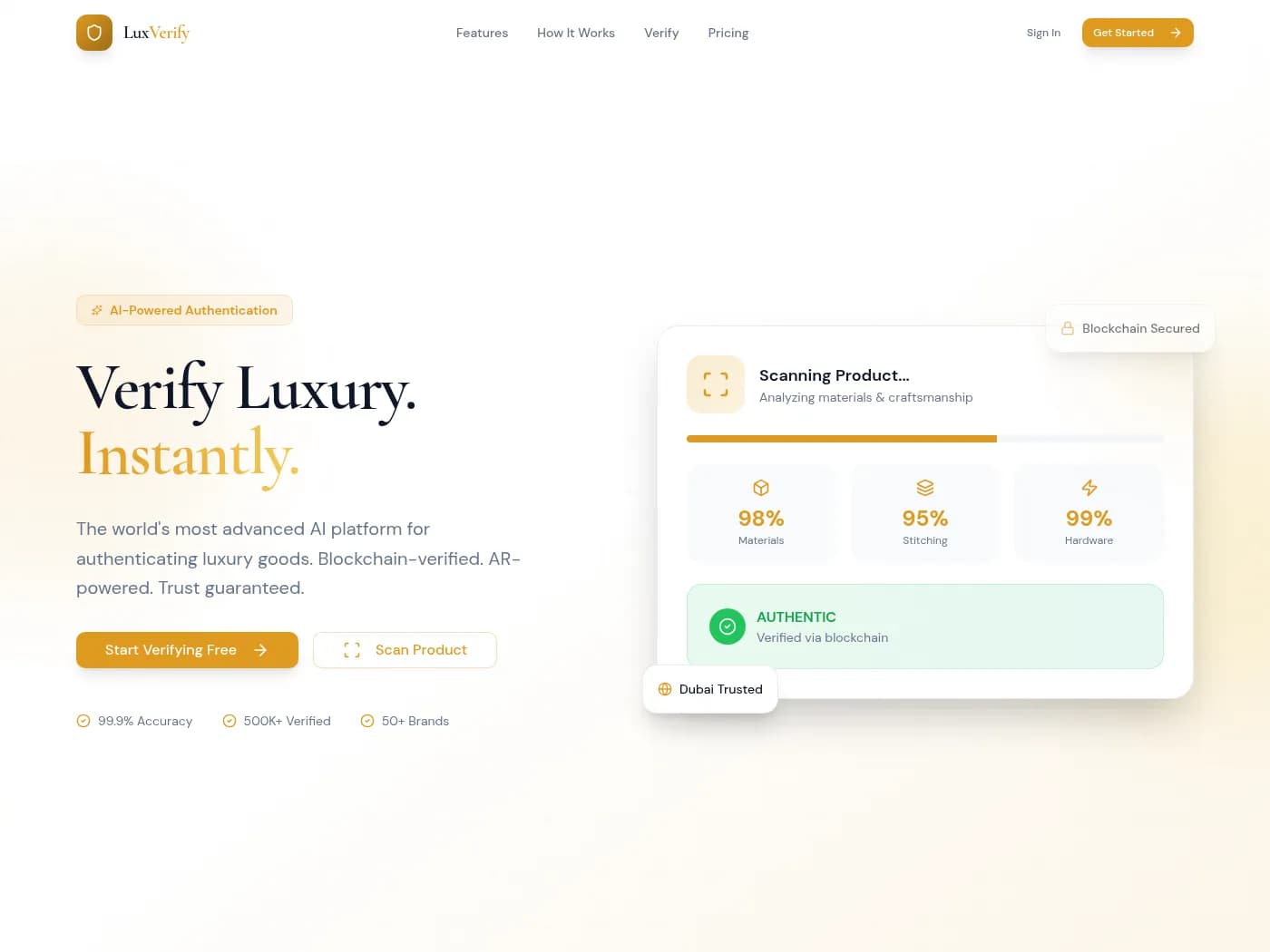 LuxVerify AI Platform