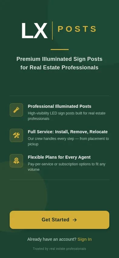 LX Posts Service Portal