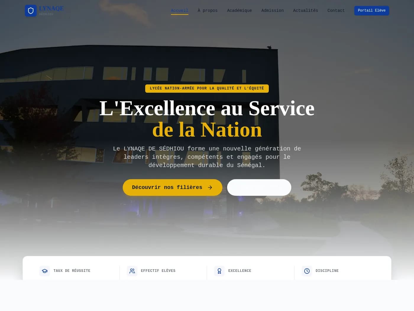 LYNAQE School Website