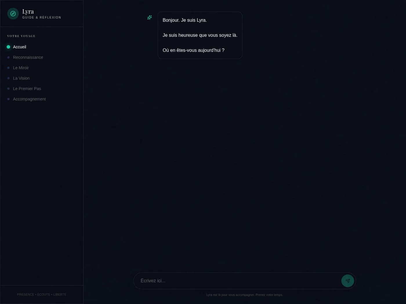 Lyra: Guide & Reflection App