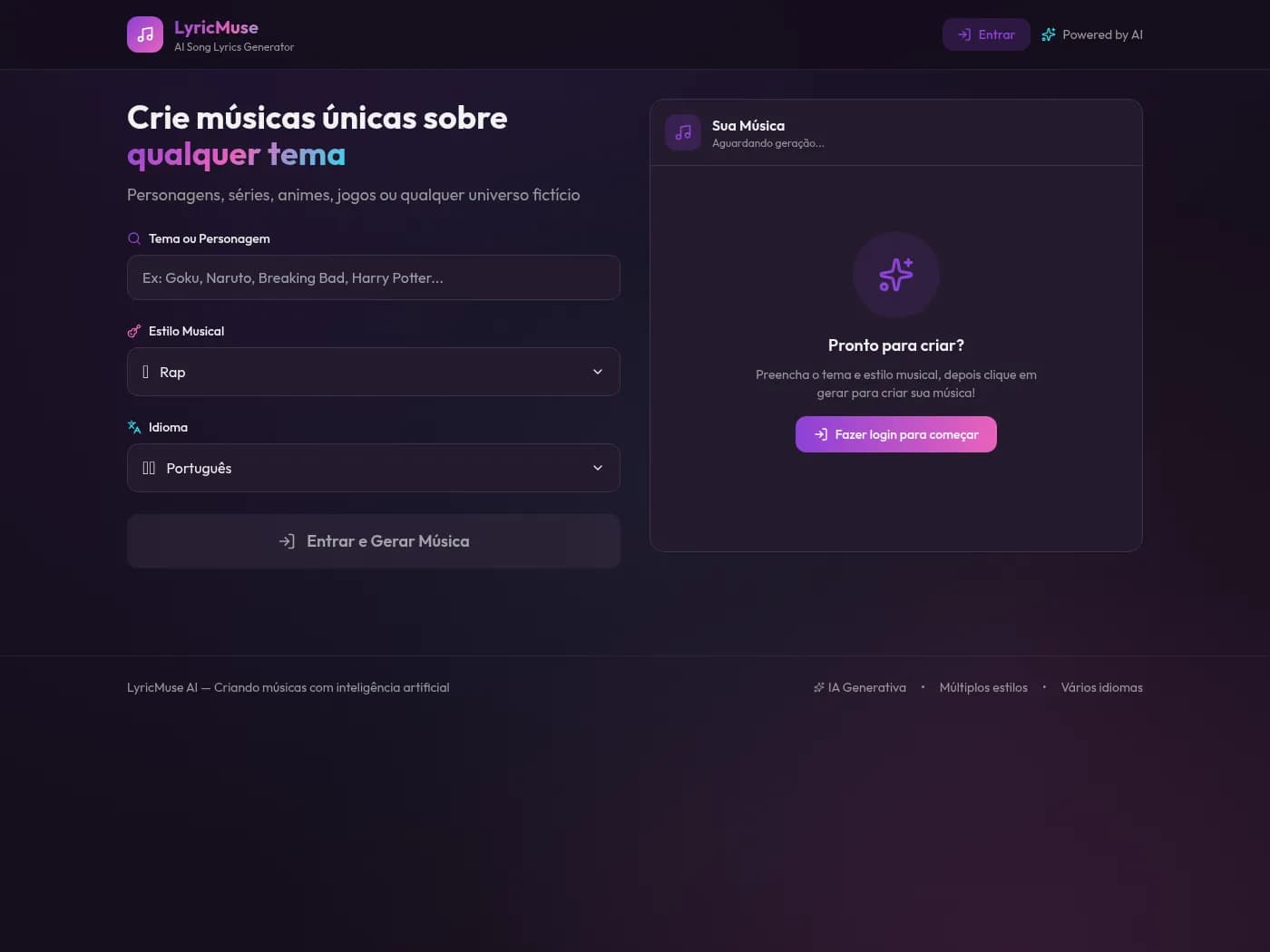 LyricMuse AI