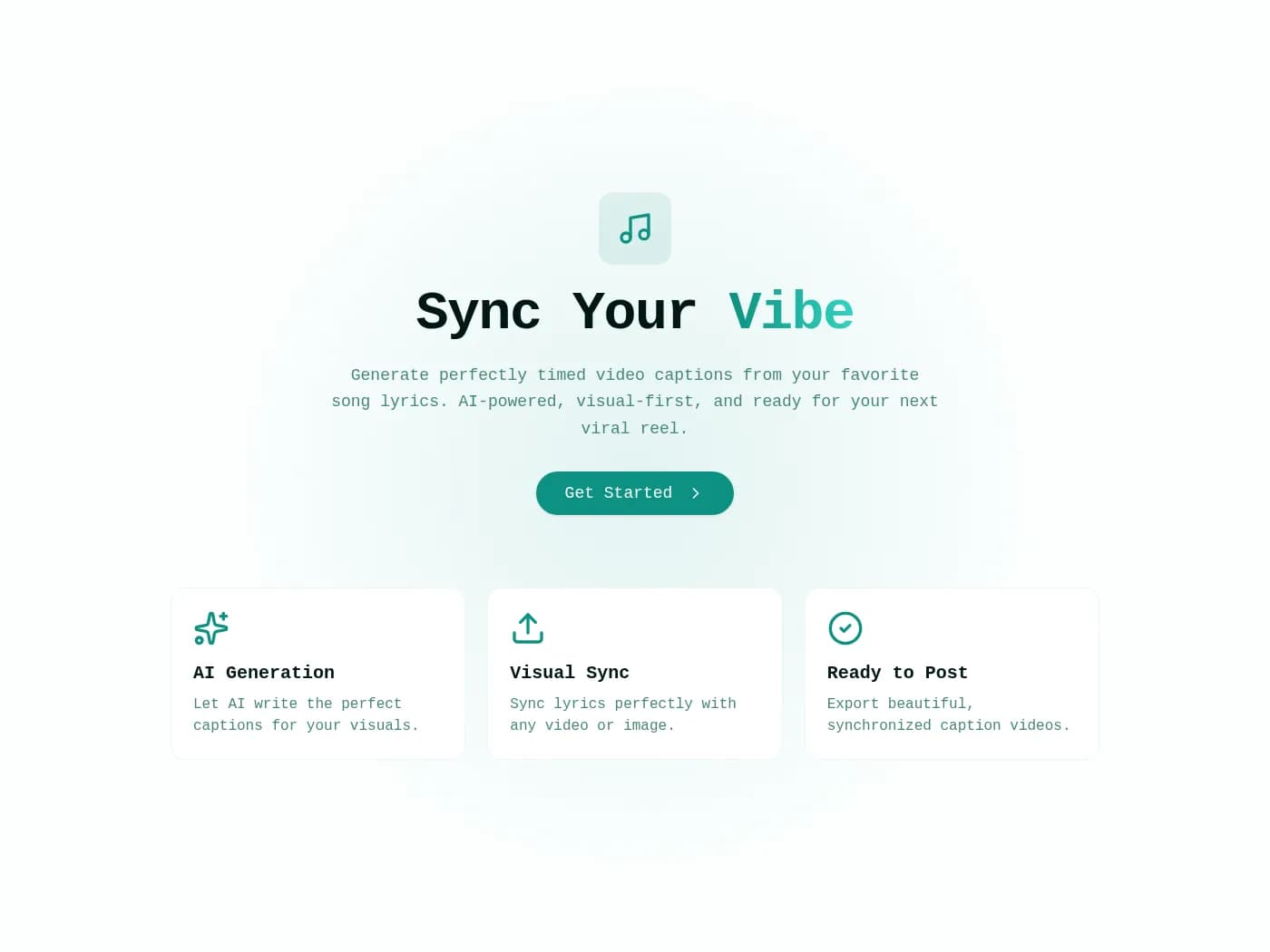 LyricSync Captions