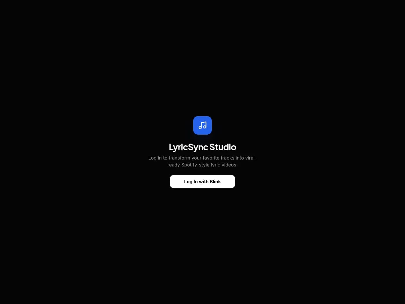 LyricSync Studio