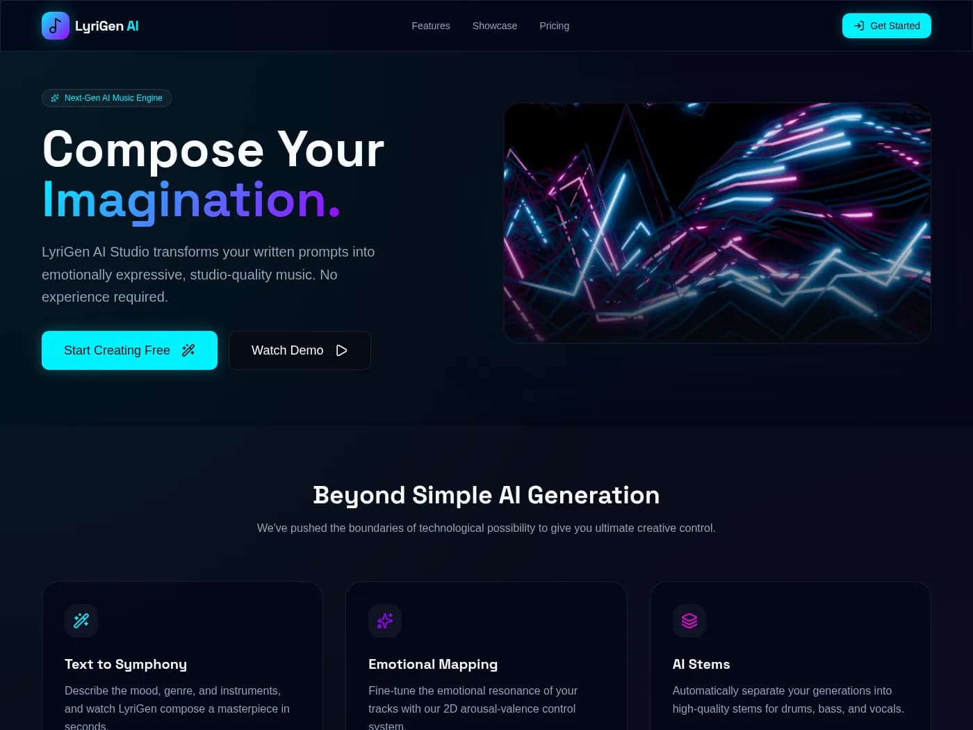 LyriGen AI Studio