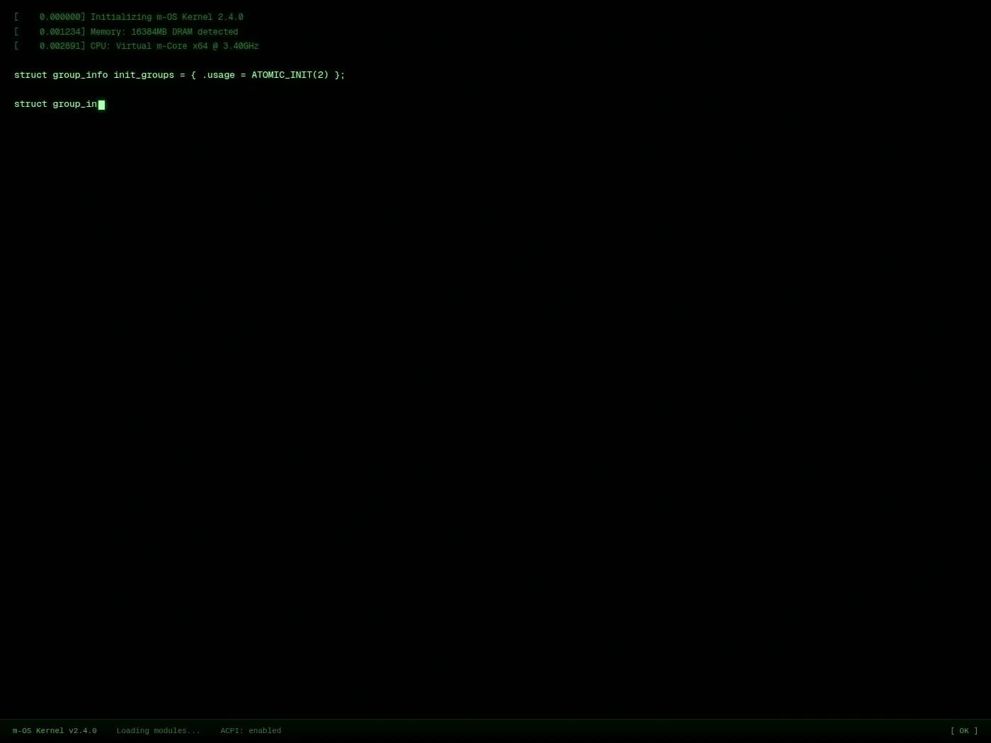 m OS Web Desktop