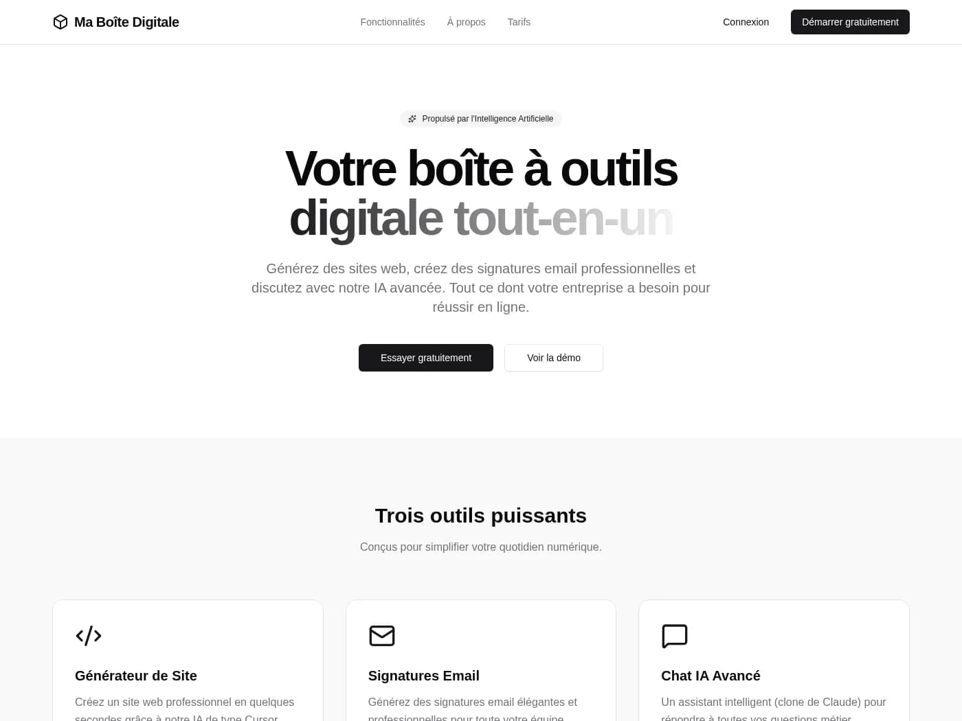 Ma Boîte Digitale