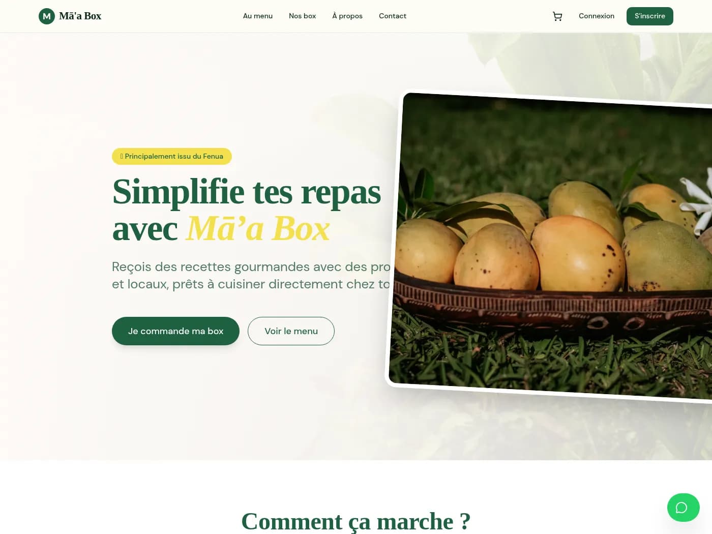 Maa’a Box E-commerce