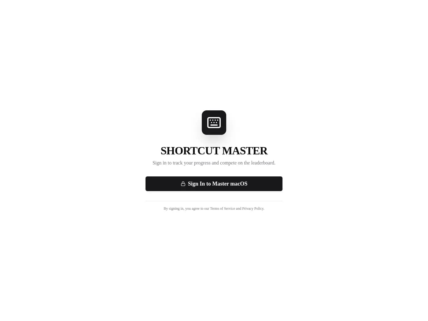 Mac Shortcut Master