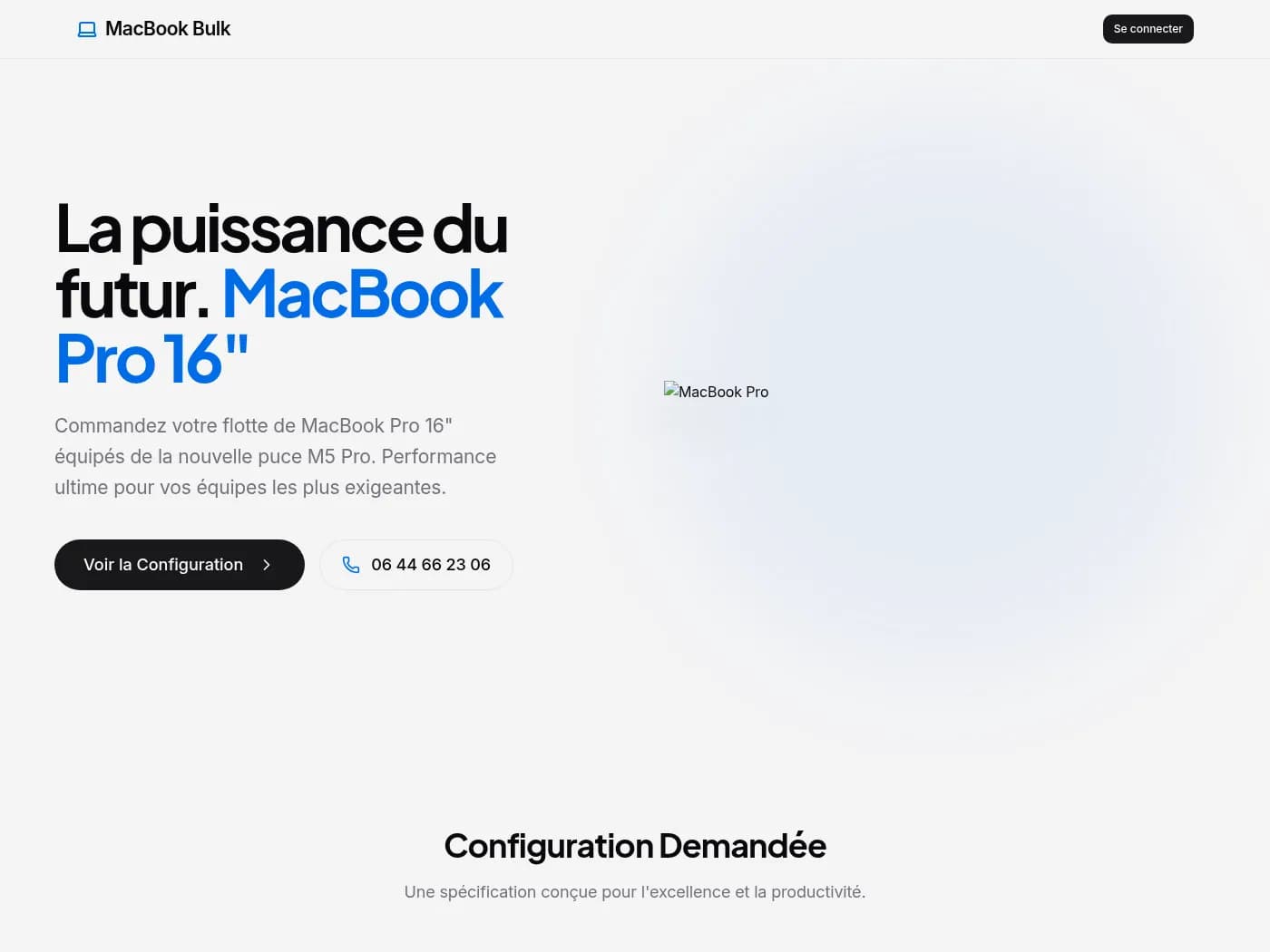 Bulk MacBook Pro Order Site