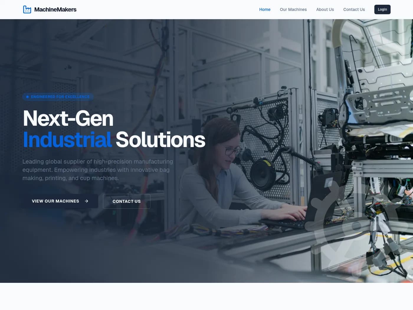 MachineMakers Web Portal