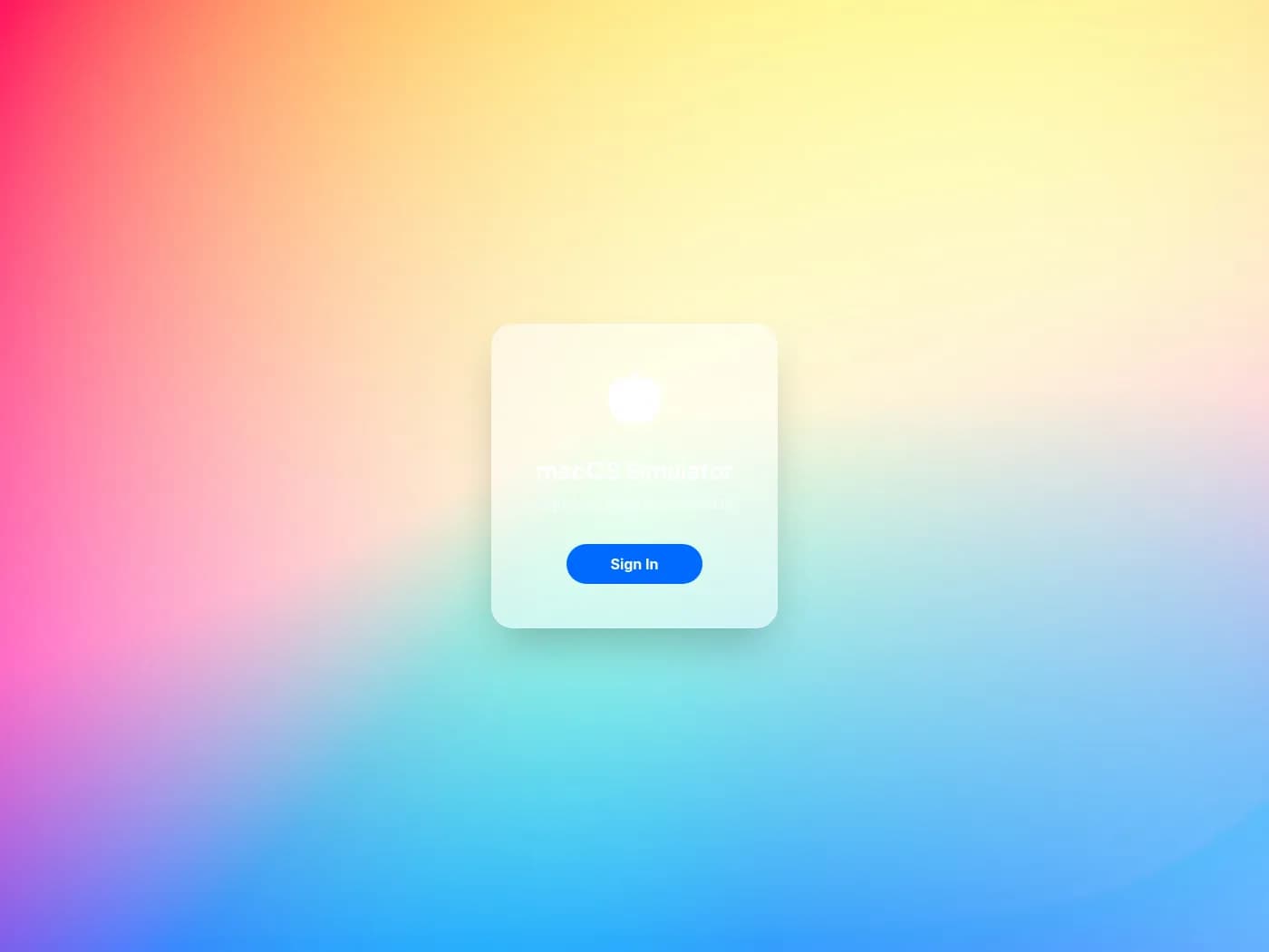 Browser Mac Simulator