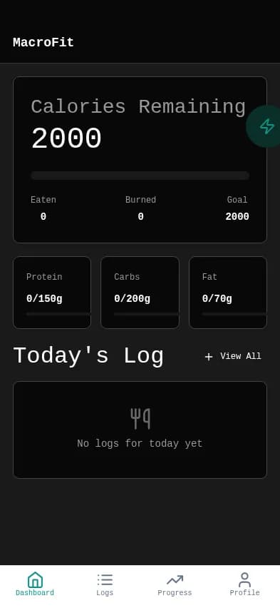 MacroFit Tracker