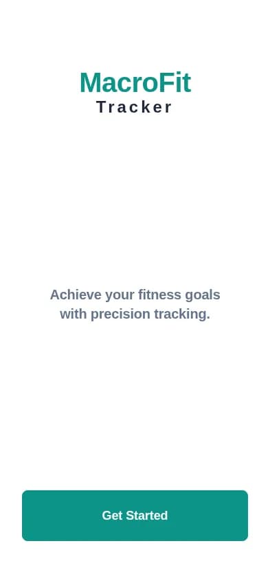MacroFit Tracker