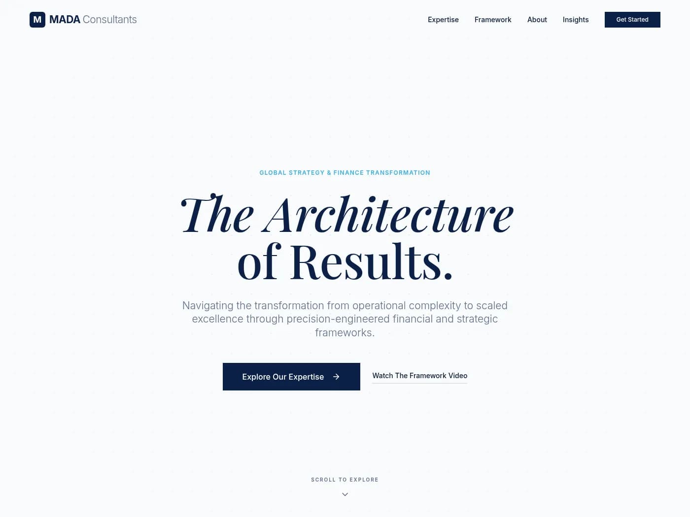 MADA Funnel Landing Page