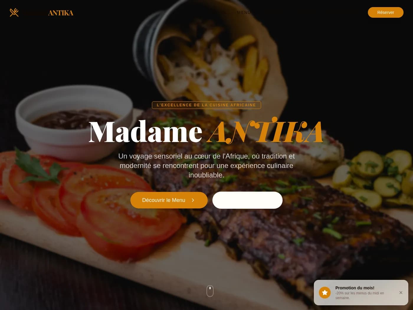 Madame ANTIKA Website