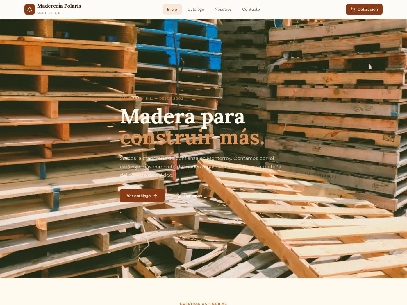 Madereria Polaris App