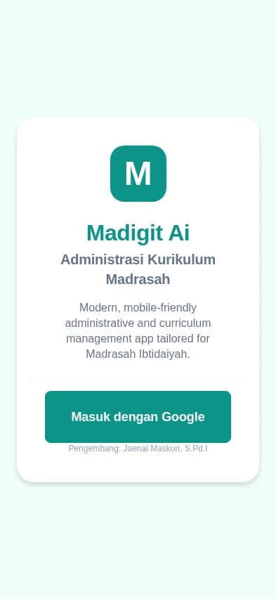 Madigit Ai Kurikulum MI