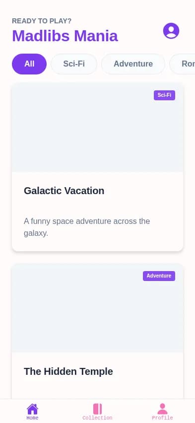 Madlibs Mania
