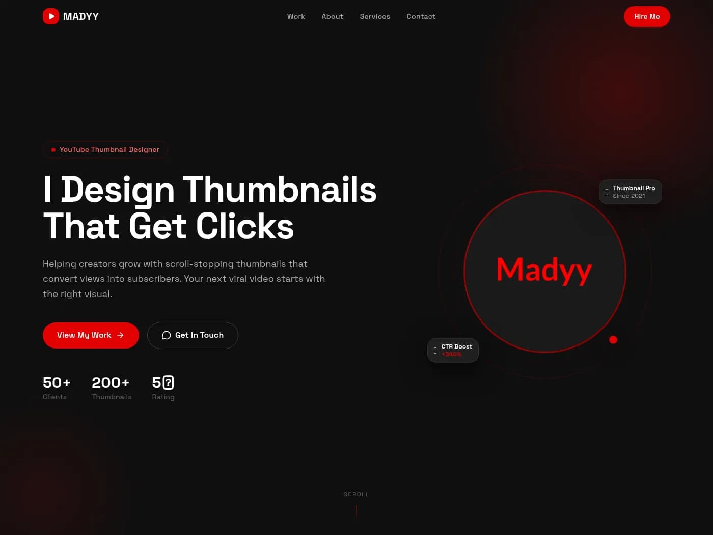 Madyy's YouTube Portfolio