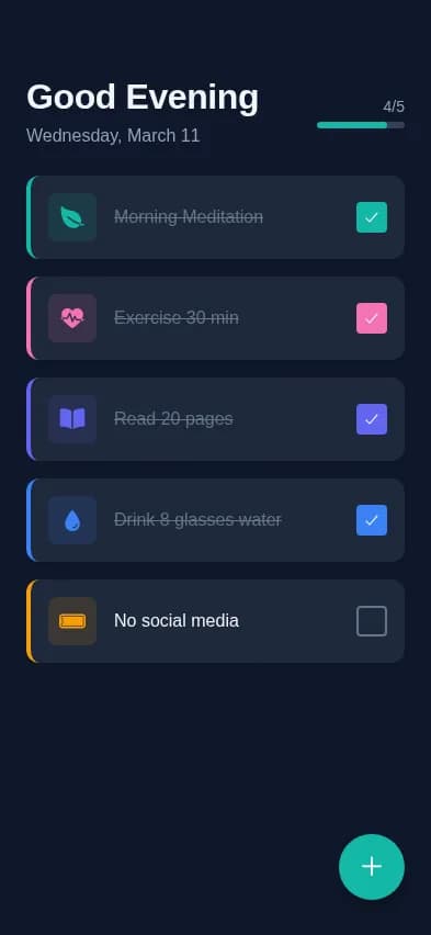 MaeMe Habit Tracker