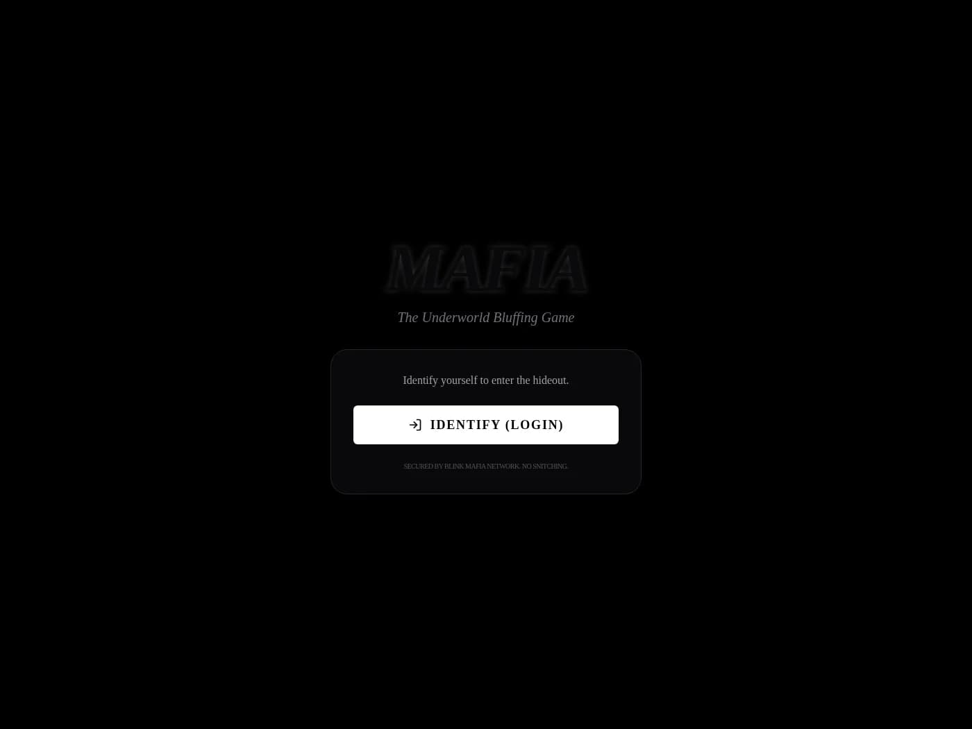 Mafia Bluff Game