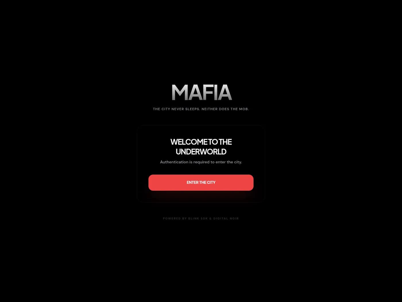 Mafia Game Online