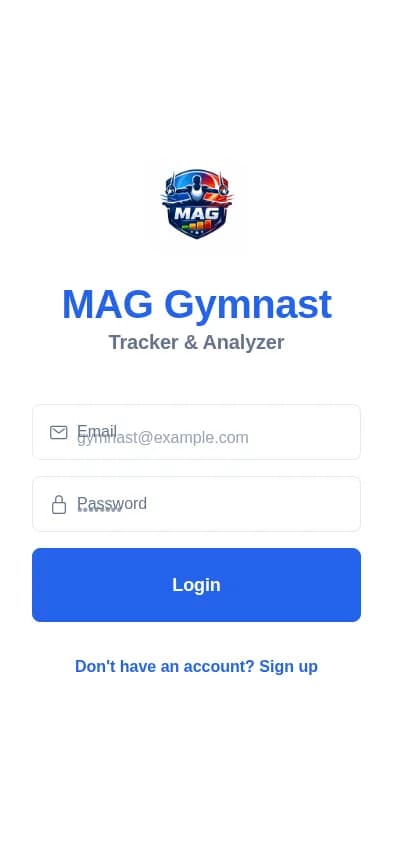 MAG Gymnast Tracker