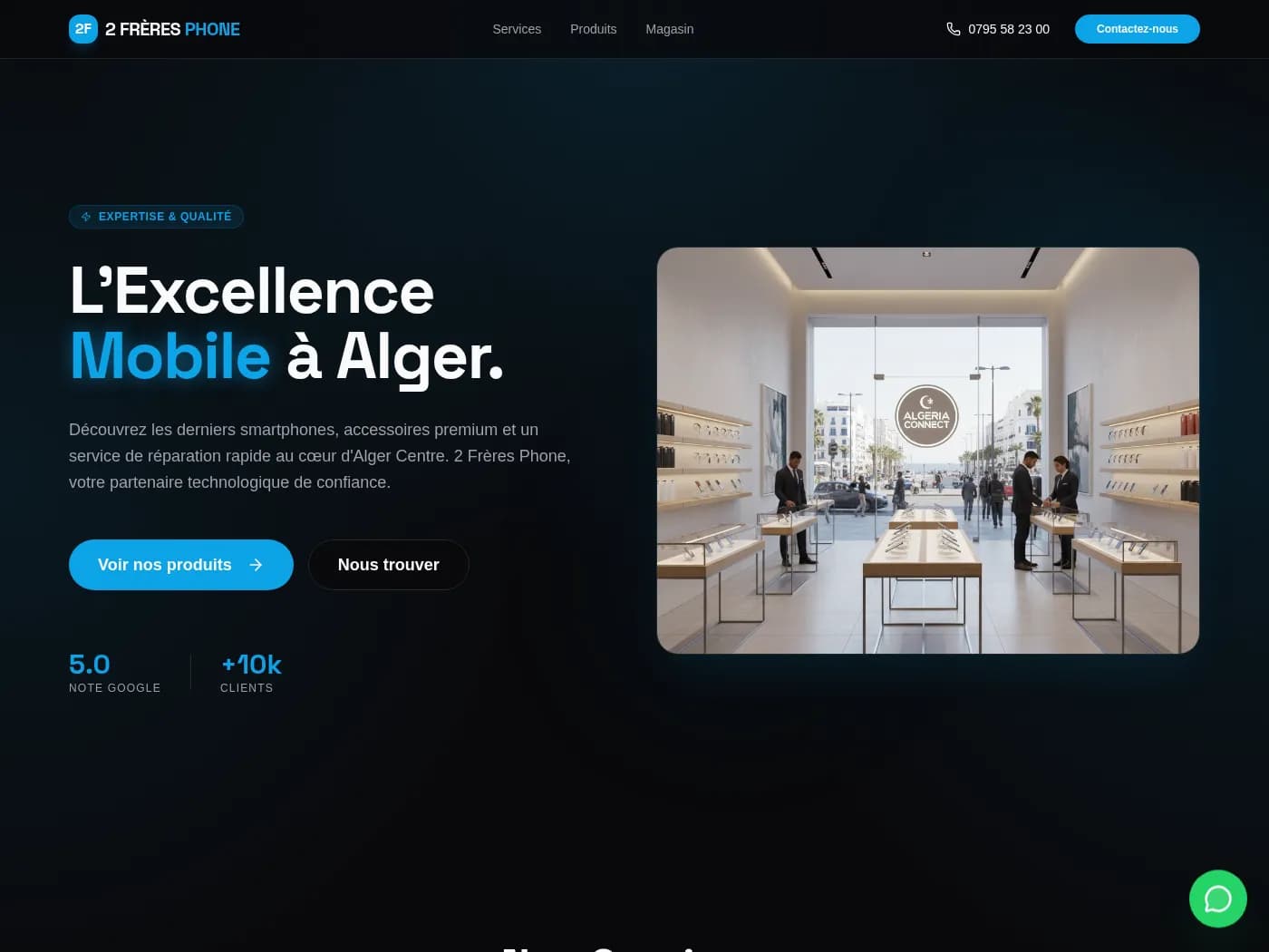 Magasin Vitrine Web