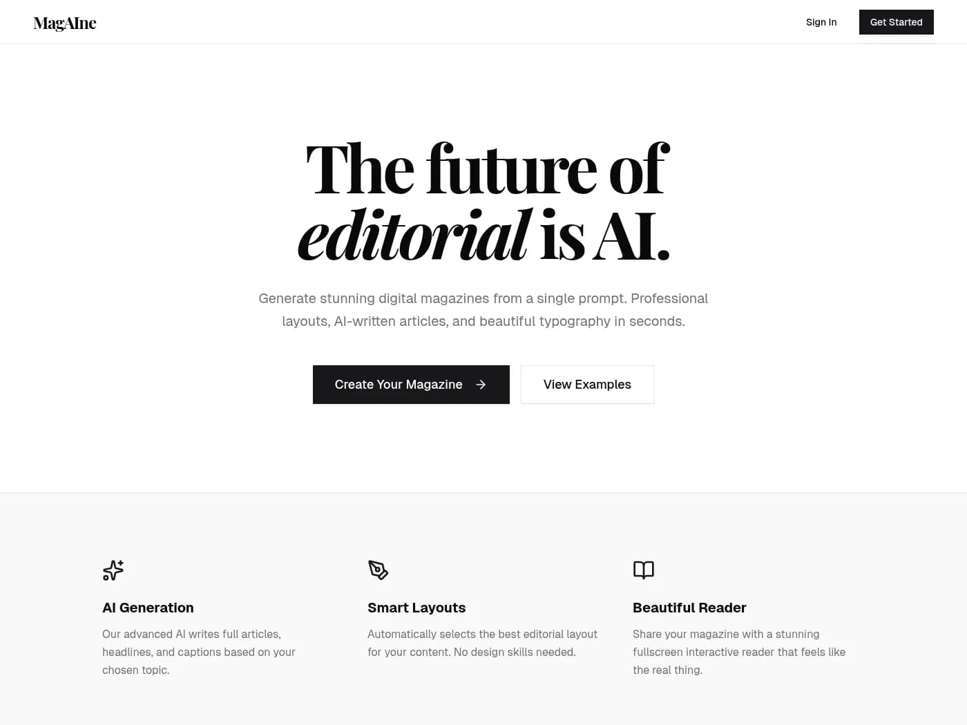 Magazine Generator
