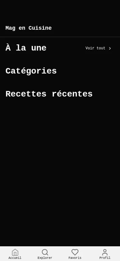 MageN Cuisine Mobile