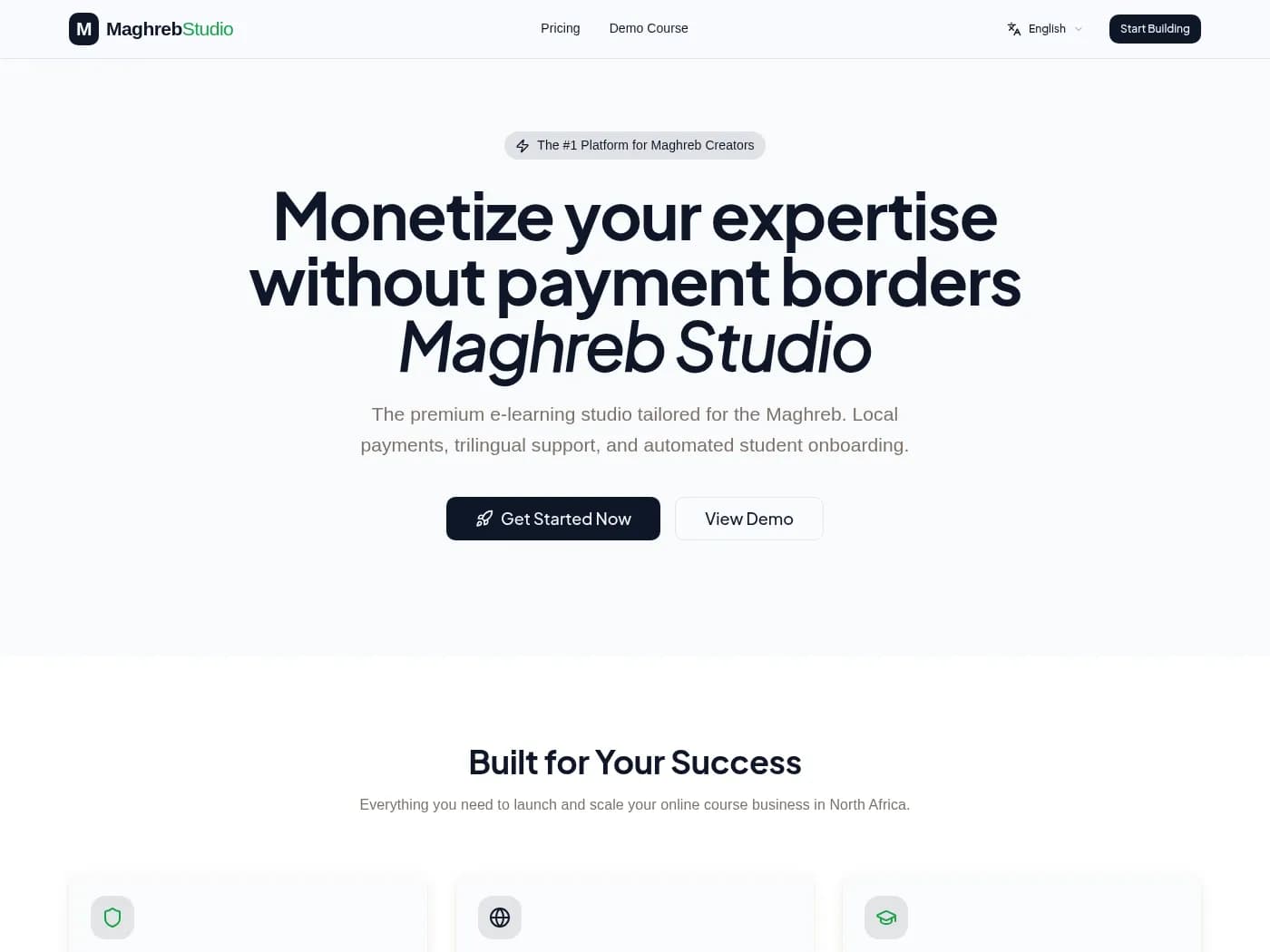 Maghreb Course Studio