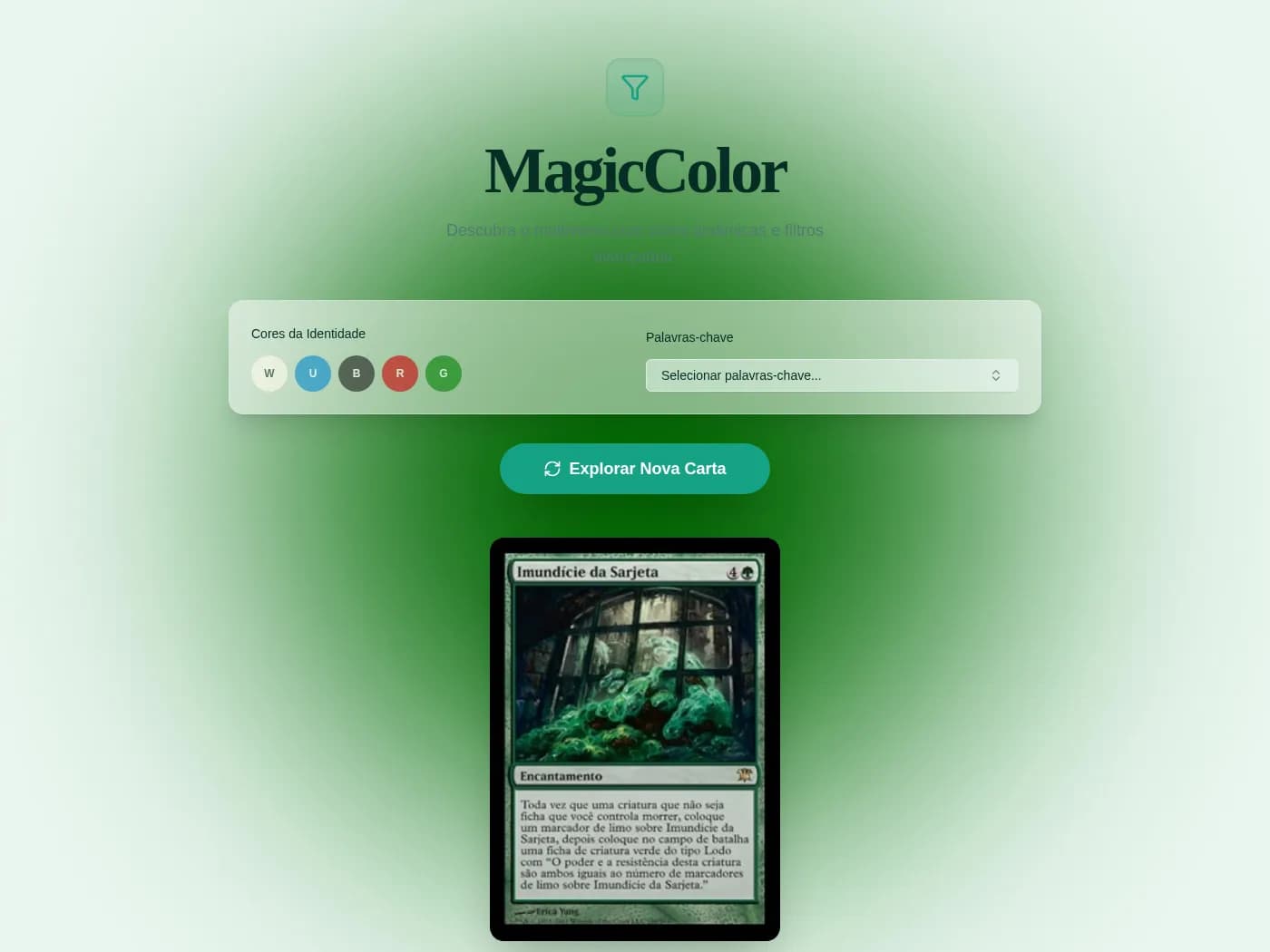 MagicColor Card Explorer